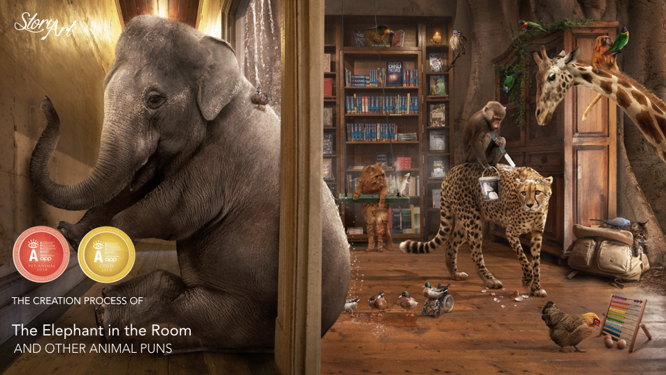 The Creation Process of Elephant in the Room - Story Art Education