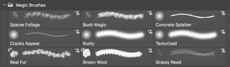 Magic Brushes for Photoshop CC - Story Art Education
